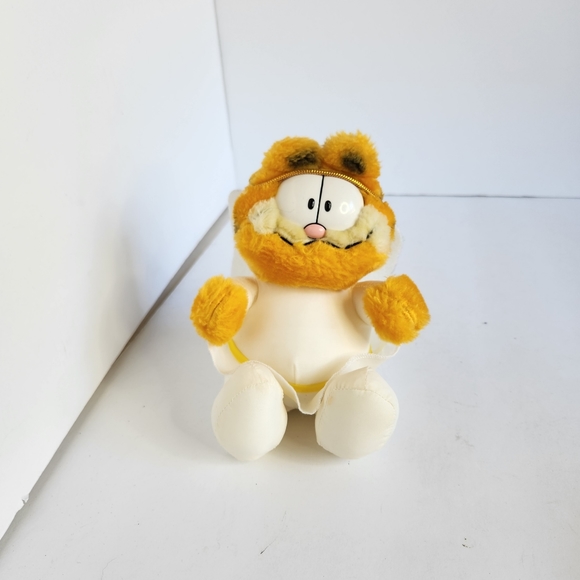 Vintage | Holiday | Vintage Mcdonalds Garfield Angel Plush Toy 983 ...